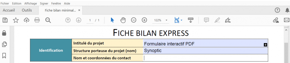 Optez pour le PDF interactif ! - Formulaire PDF modifiable